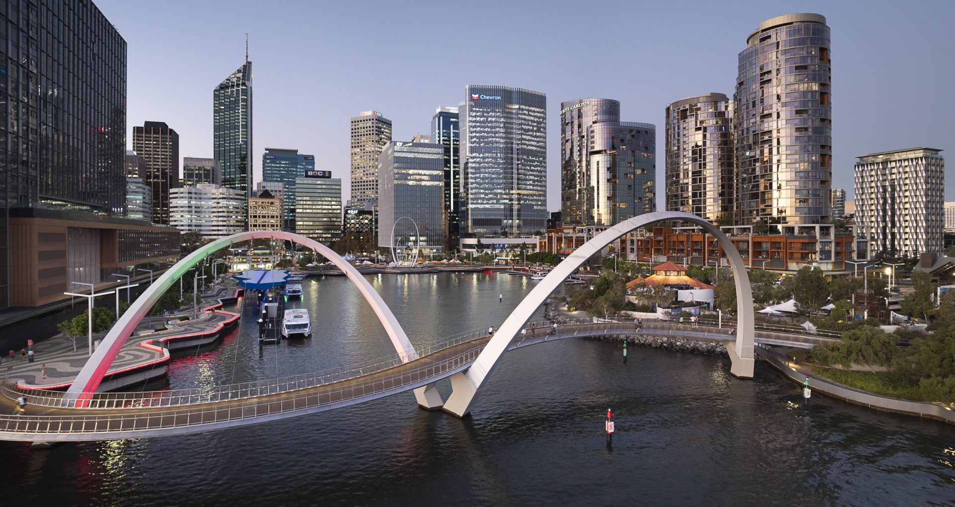 Sky-high ceremony as office tower Nine The Esplanade tops out at ...
